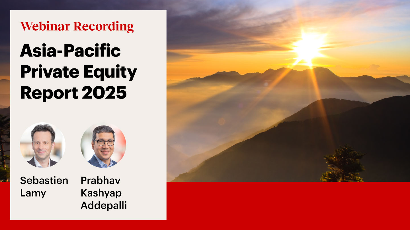 Inside Bain’s 2025 Asia-Pacific Private Equity Report | Bain & Company