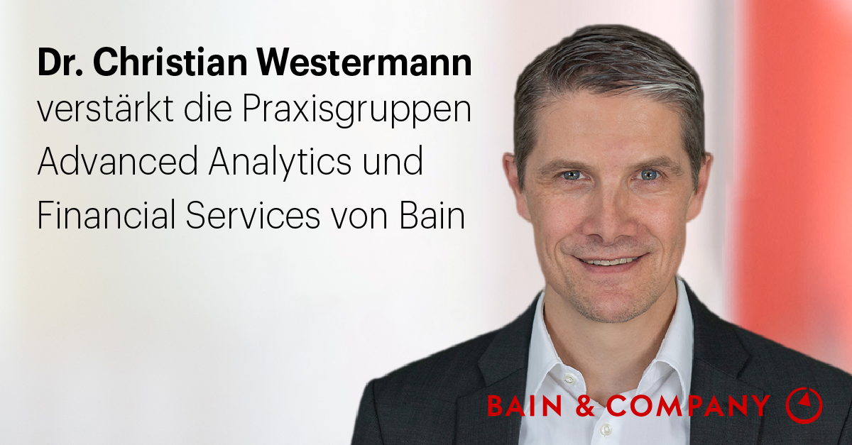Christian Westermann verstärkt Praxisgruppen Financial Services und ...