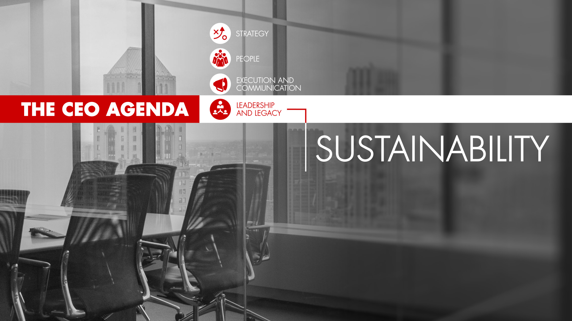 The CEO Agenda: Sustainability | Bain & Company