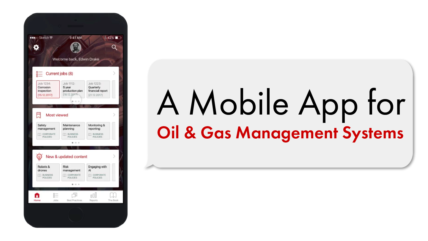 A Mobile App for Oil & Gas Management Systems | Bain & Company
