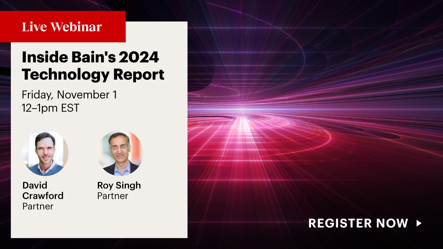 Inside Bain's 2024 Technology Report | Bain & Company