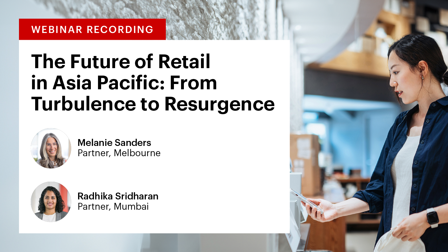 Retail Trends and Transformations in Asia-Pacific | Bain & Company