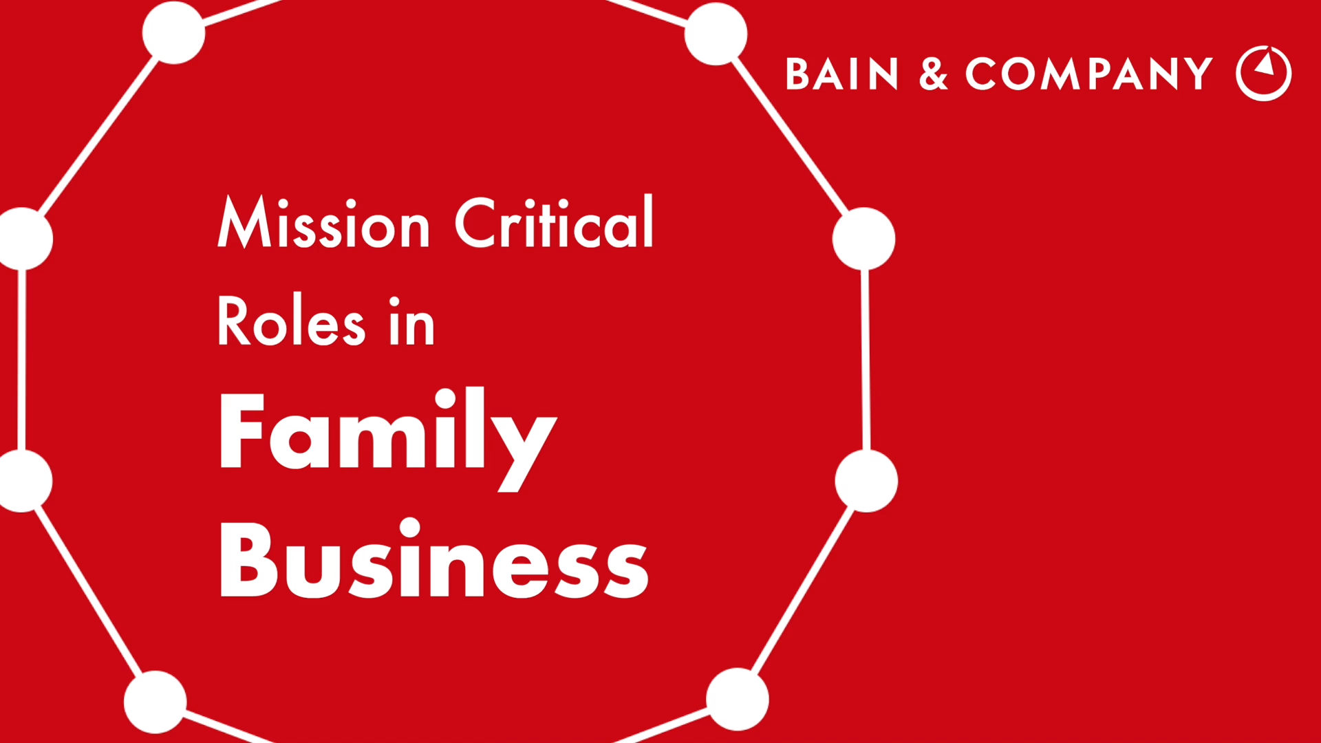 Mission-Critical Roles in Family Business | Bain & Company