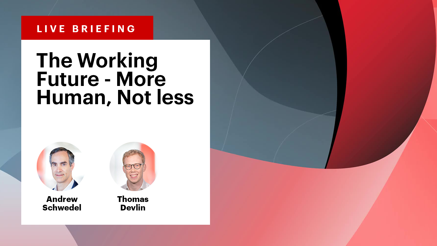 Preparing for the Next Generation of Work | Bain & Company